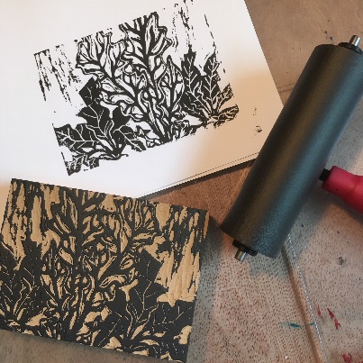 Carve, Ink & Print: Creating a Relief Print - Summit Artspace