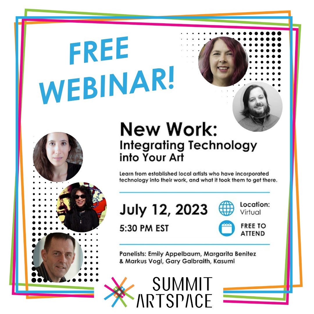 Art x Tech Workshops - Summit Artspace