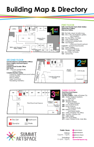 Building map - Summit Artspace
